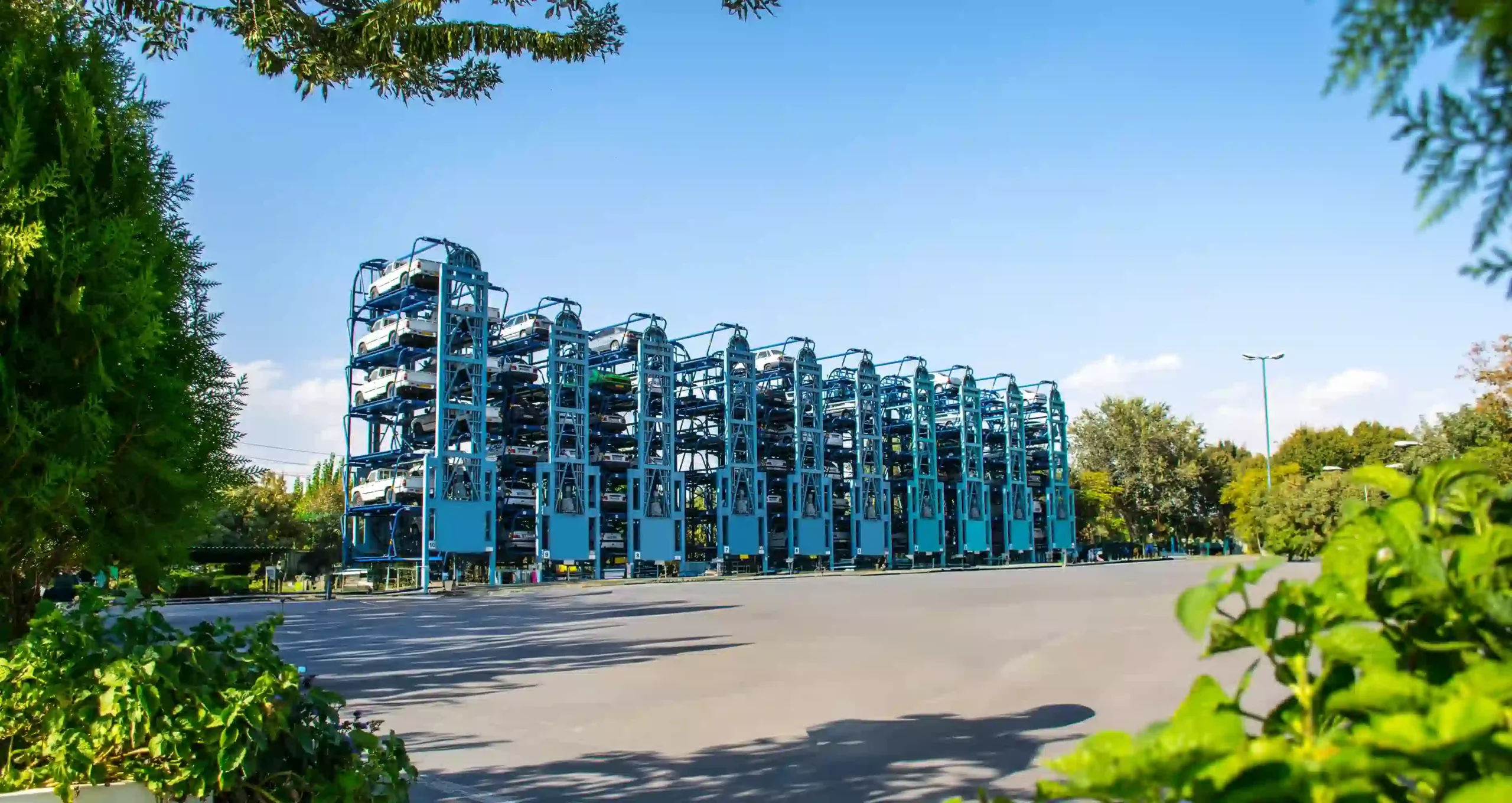 Super Rotary Robotic Car Parking Solutions Dubai| PARK UP